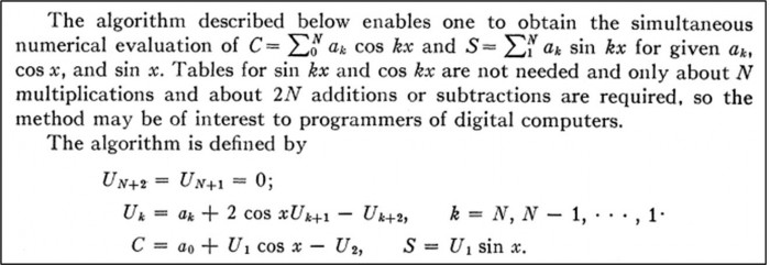 A Simpler Goertzel Algorithm - Rick Lyons